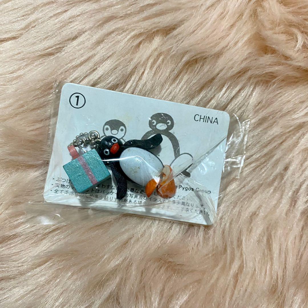 Vintage Pingu Wooden Keychain, Hobbies & Toys, Toys & Games on Carousell
