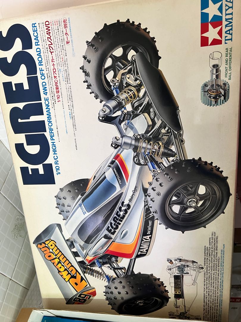 Vintage Tamiya original 1/10 RC Egress 58079, 興趣及遊戲, 玩具 & 遊戲類 - Carousell