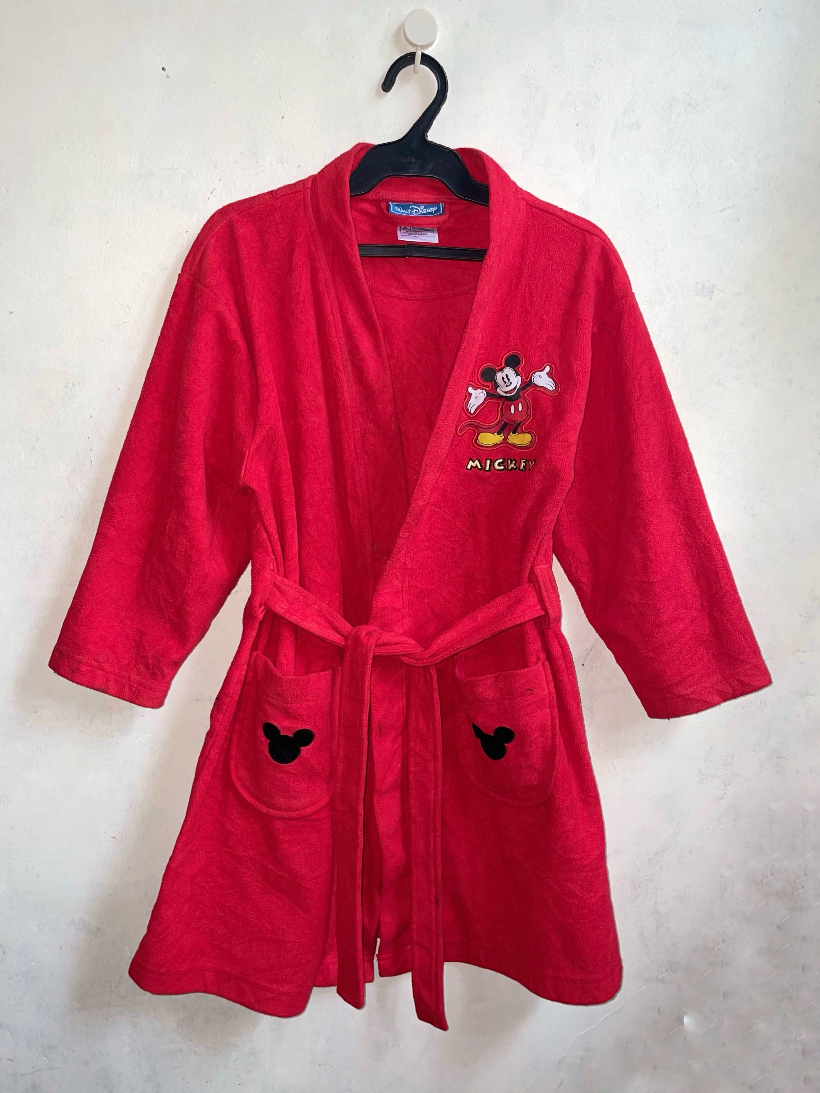 WALT DISNEY Mickey Robe 6/7Yrs, Babies & Kids, Babies & Kids Fashion on ...