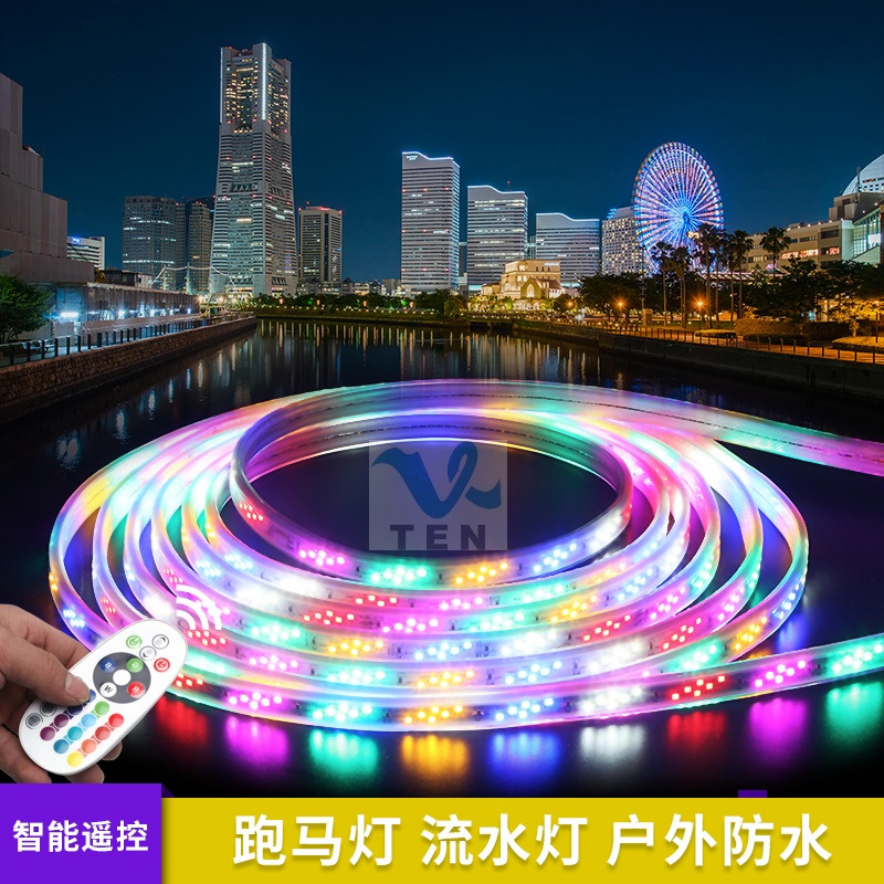 Waterproof AC240V Marquee Running LED Strip 1 Meter, Furniture & Home ...