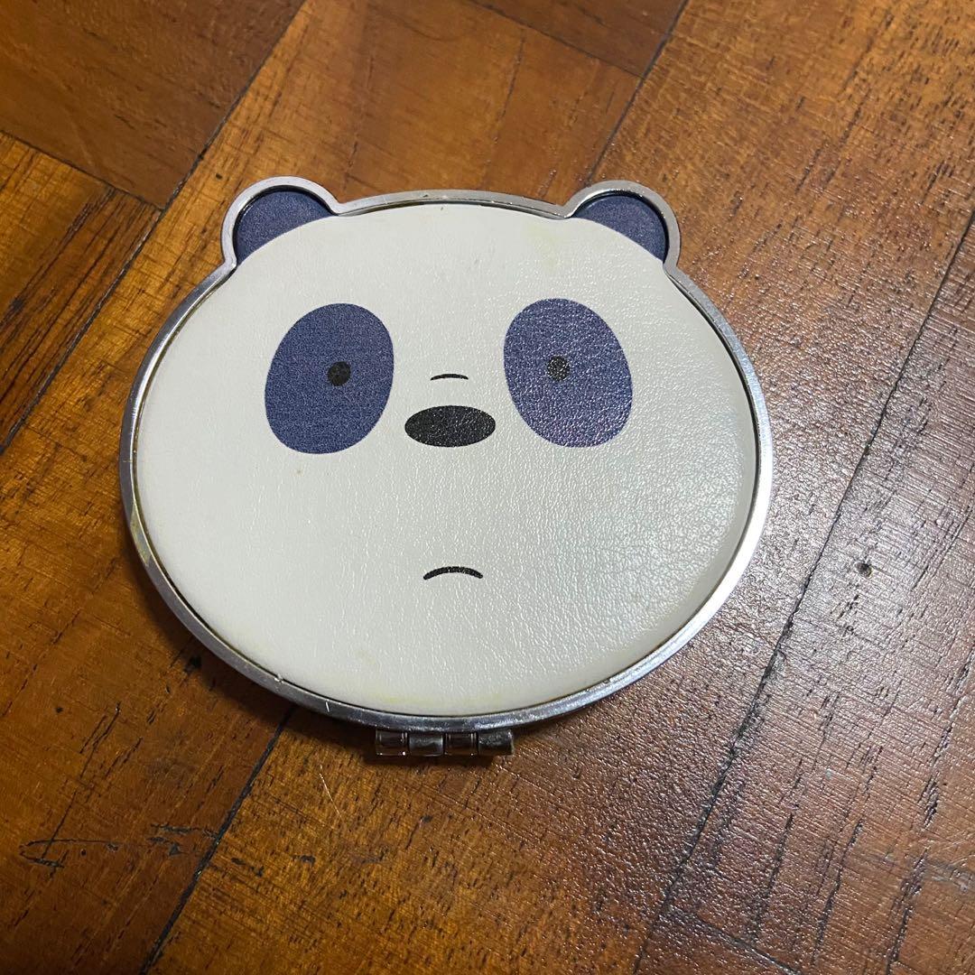 We bare bears pan pan mirror panda, Furniture & Home Living, Home Decor ...