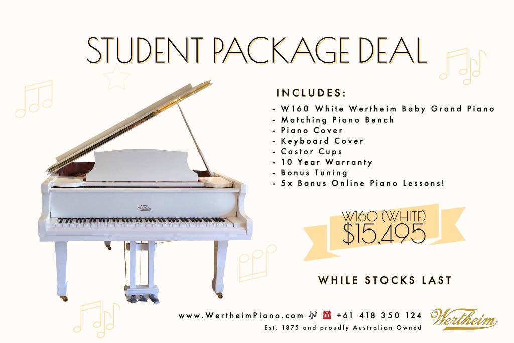 Wertheim Grand Pianos, Hobbies & Toys, Music & Media, Musical ...