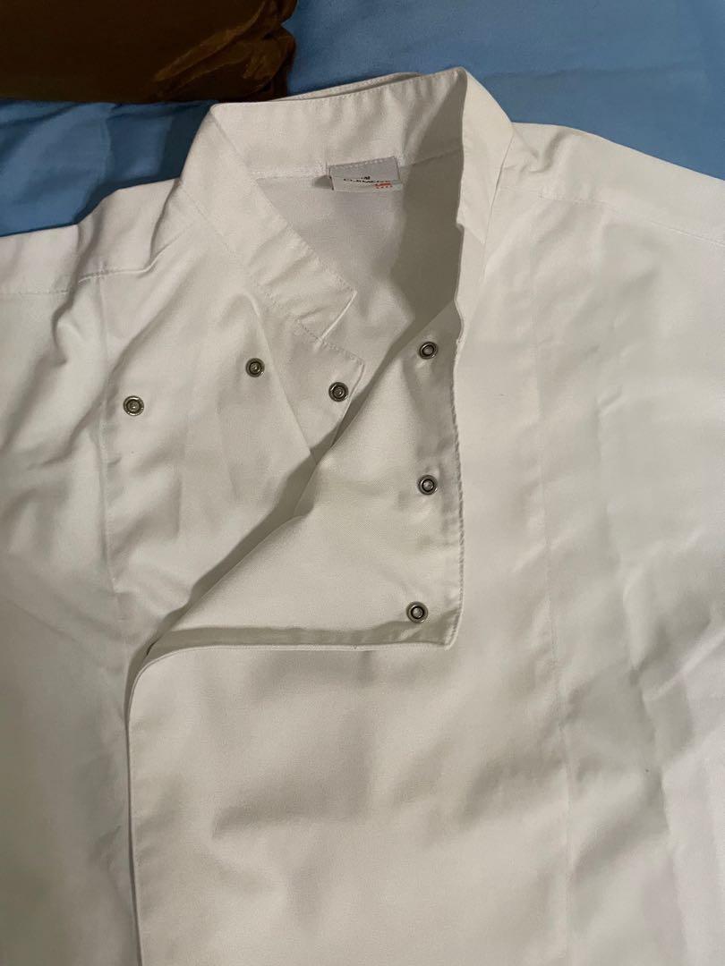 White Chef Uniform. Clement Chef Jacket, Men's Fashion, Coats, Jackets ...