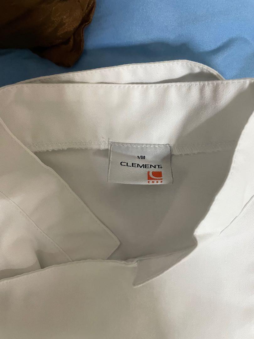 White Chef Uniform. Clement Chef Jacket, Men's Fashion, Coats, Jackets ...