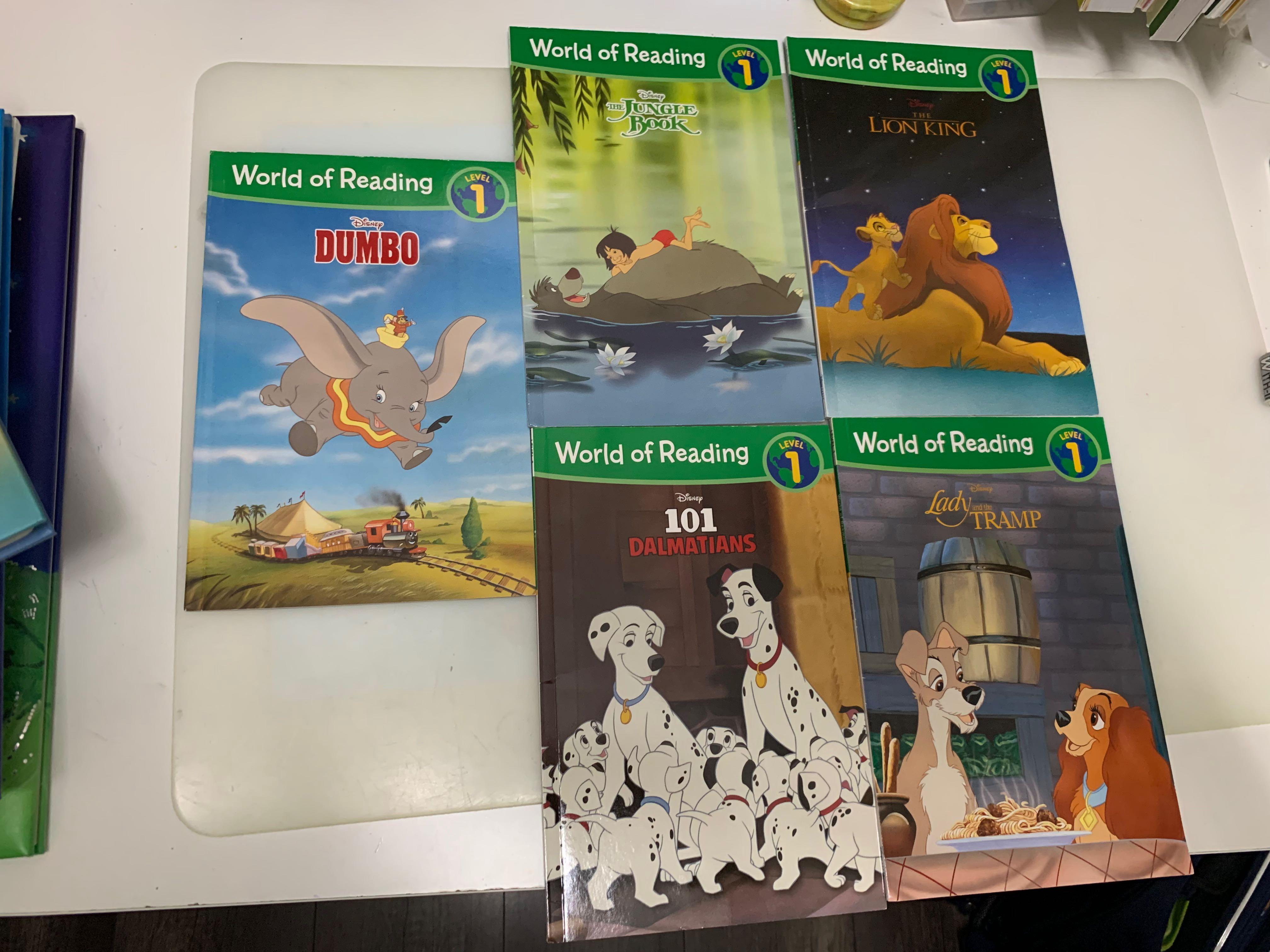正版World of Reading Level 1 五冊, 興趣及遊戲, 書本 & 文具, 小朋友書 - Carousell