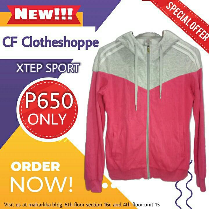 Xtep Sport Jacket, Women's Fashion, Coats, Jackets and Outerwear on ...