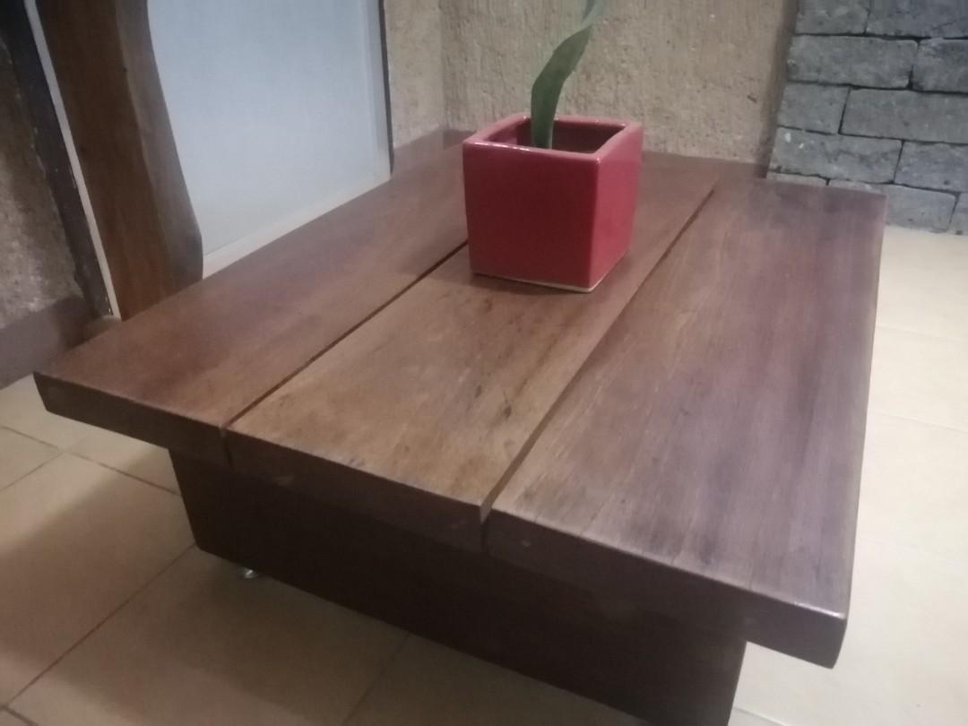 Yakal centertable/coffeetable (Shorea Astylosa}, Furniture & Home ...