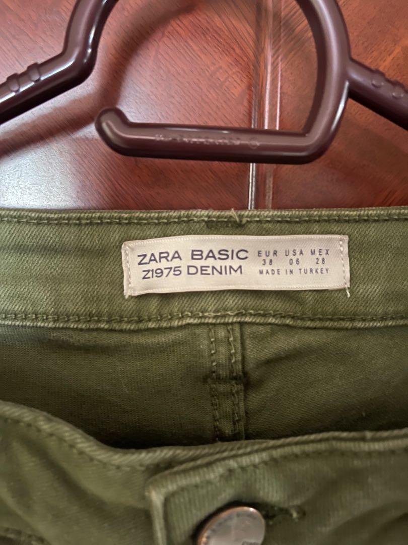 Zara Basic Denim, Women's Fashion, Bottoms, Jeans on Carousell