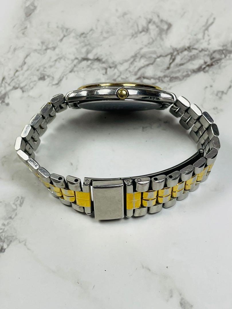 (1122) Seiko Vintage Men’s Quartz Daydate Watch Ref 5H23-7080 Circa 1980/90s, Men's Fashion ...