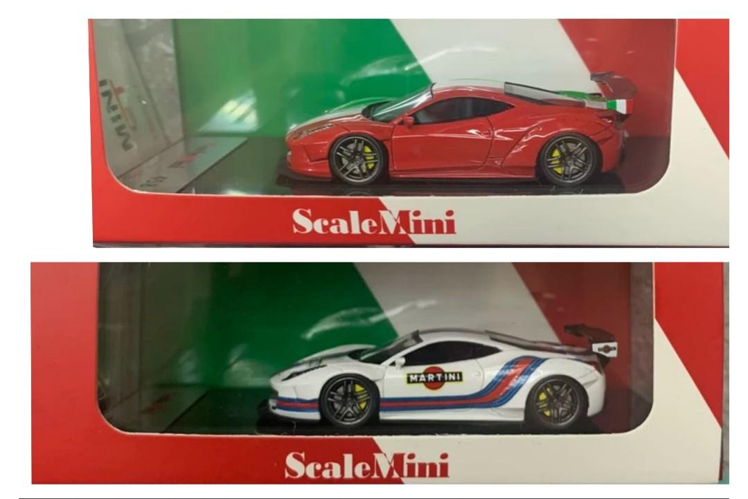 1/64 Martini Ferrari 458, Hobbies & Toys, Toys & Games on Carousell