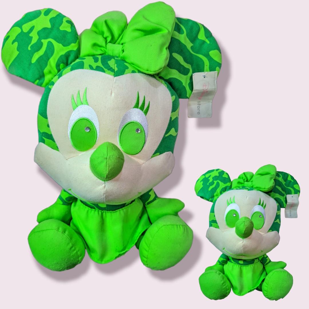 18 inches rare big green minnie mouse stuffed toys, Hobbies & Toys ...