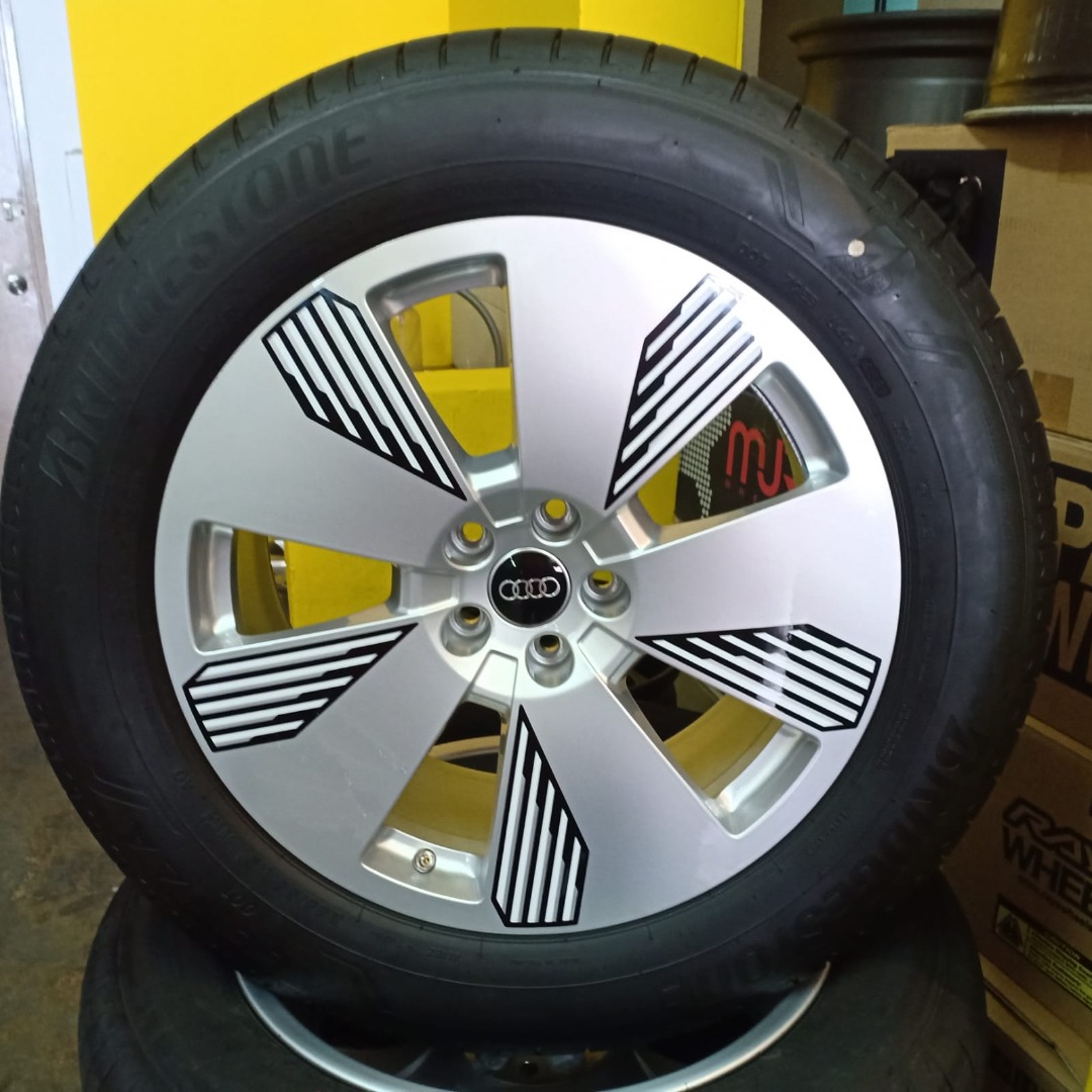19" Audi Original rims & Alenza tyres, Car Accessories, Tyres & Rims on ...