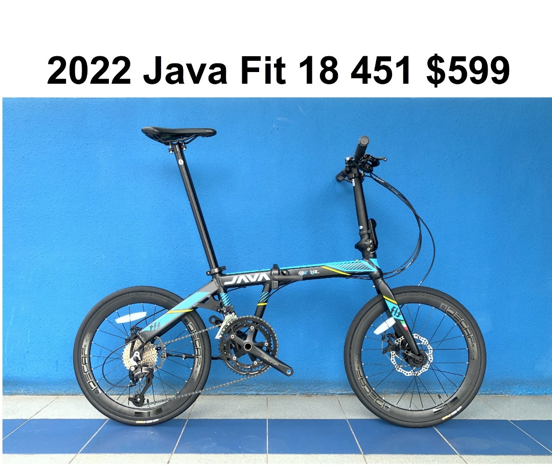 2022 Upgraded Java Fit 451 Matt Black Blue New Folding Joint Lowest ...