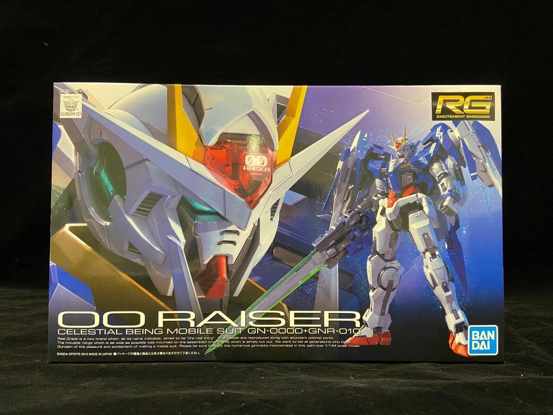 [名人玩具] 現貨 BANDAI 全新 RG Gundam 00 Raiser 高達 1/144 Bandai, 興趣及遊戲, 玩具 & 遊戲 ...