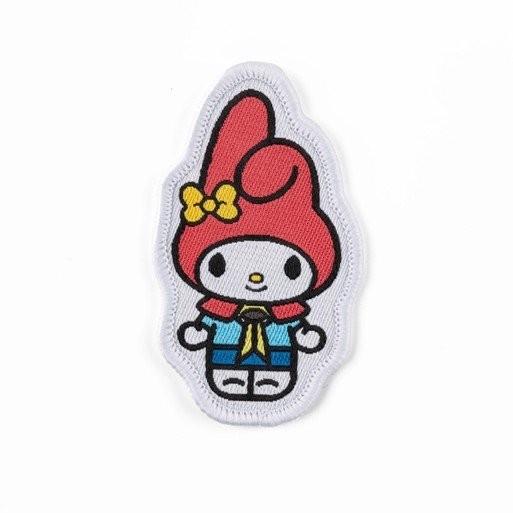 [英國預訂] Hello Kitty Scout Woven Fun Badge Sanrio 童軍徽章 Melody Keroppi XO ...