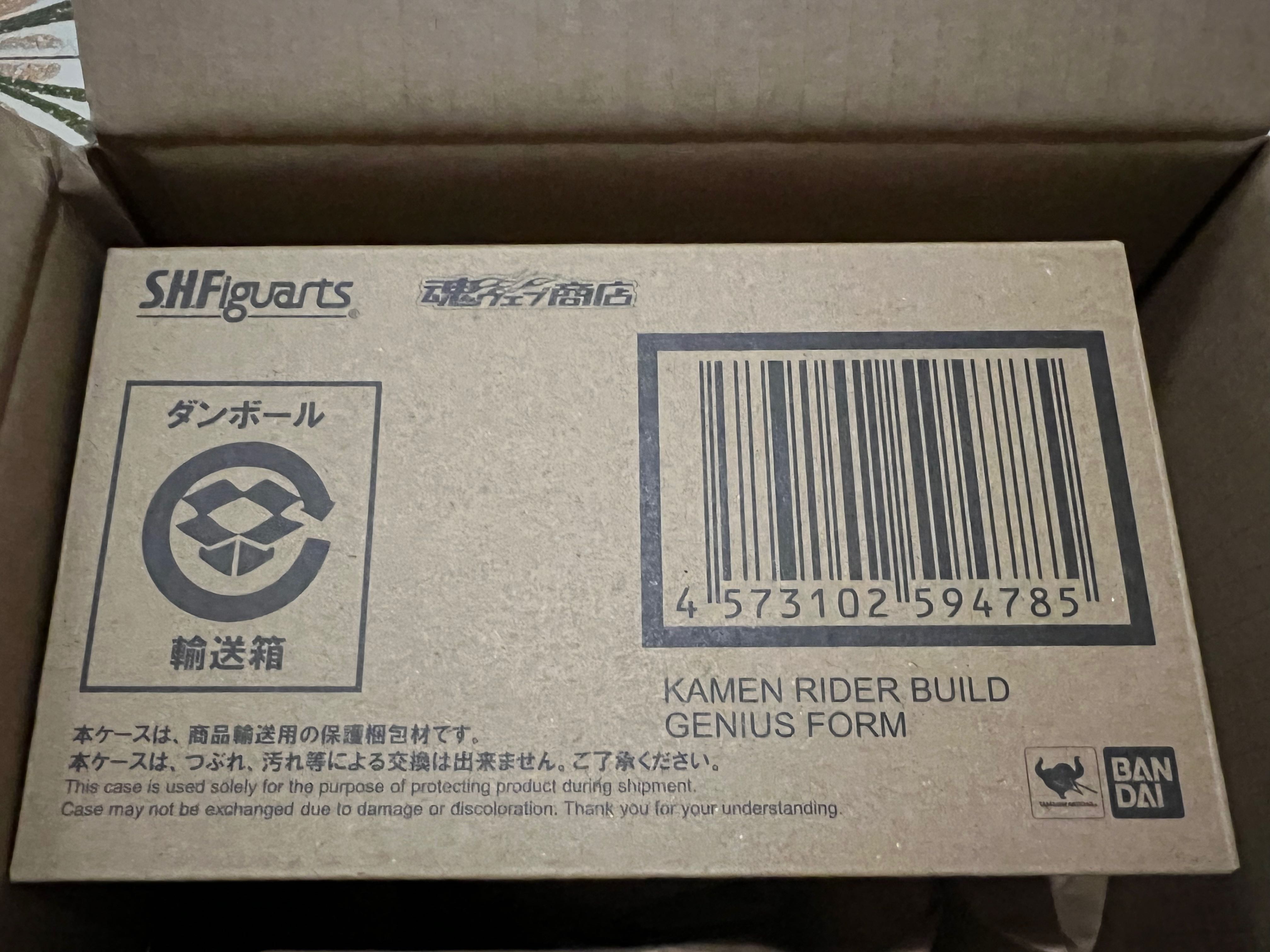 港版 魂限SHF KAMEN RIDER BUILD 幪面超人BUILD GENIUS FORM 天才形態, 興趣及遊戲, 玩具 & 遊戲類 ...