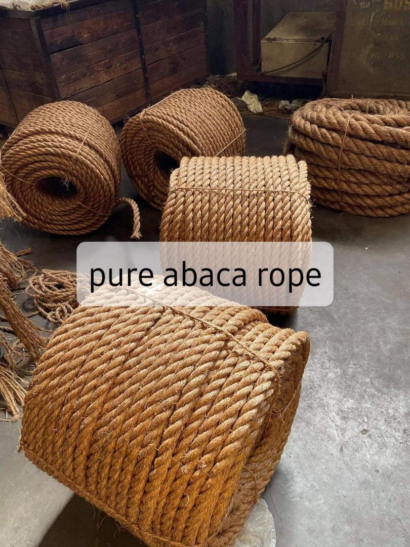 Abaca rope, Commercial & Industrial, Construction & Building Materials ...
