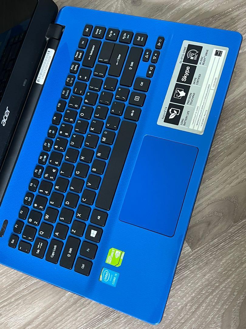 Acer Aspire E 14 Laptop/ i5-5200U/ 8GB RAM/ 256GB SSD/ NVIDIA GeForce ...