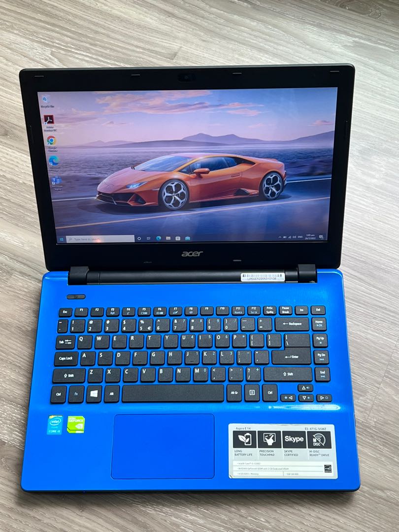Acer Aspire E 14 Laptop/ i5-5200U/ 8GB RAM/ 256GB SSD/ NVIDIA GeForce ...