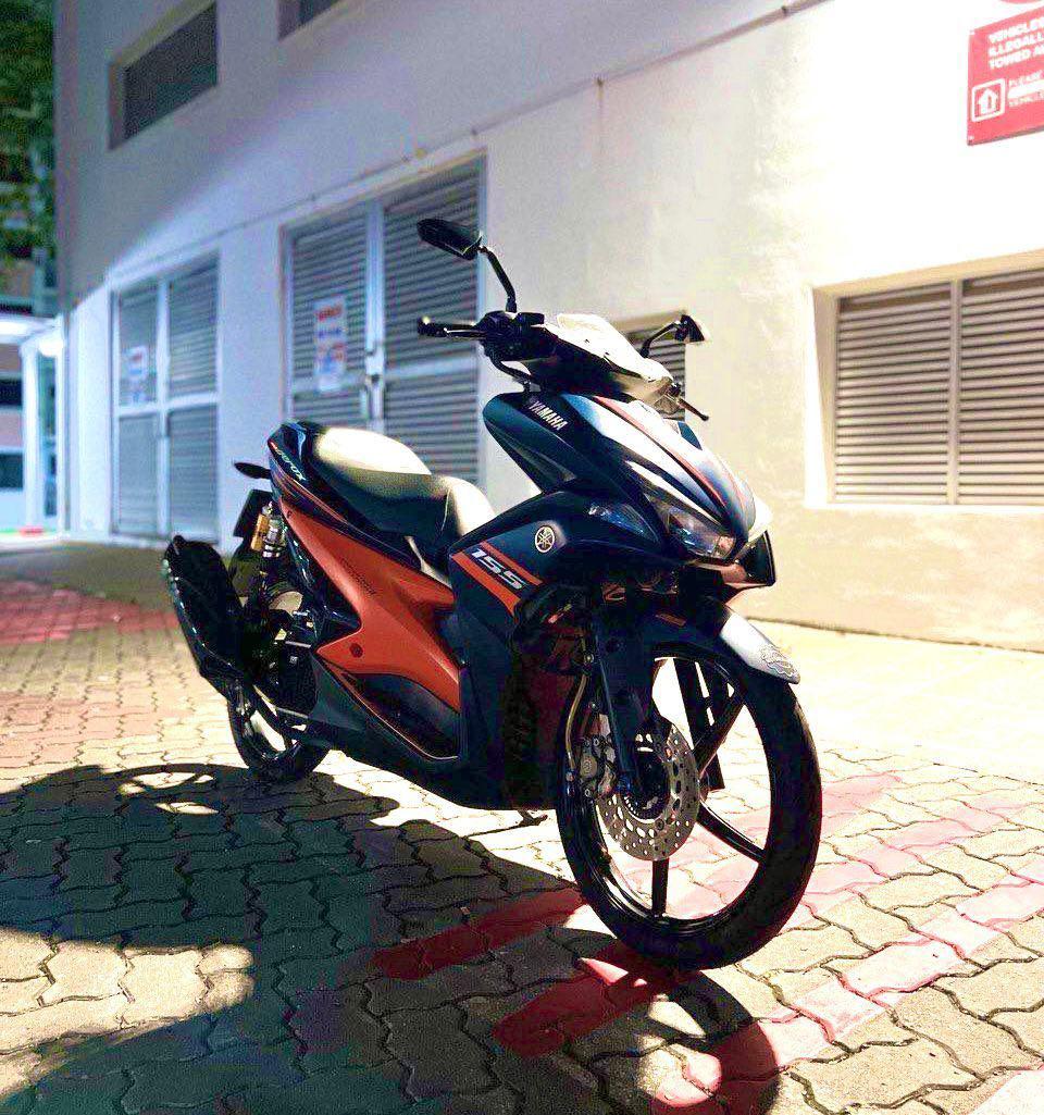 Aerox V1 Keyless, Motorcycles, Motorcycles for Sale, Class 2B on Carousell