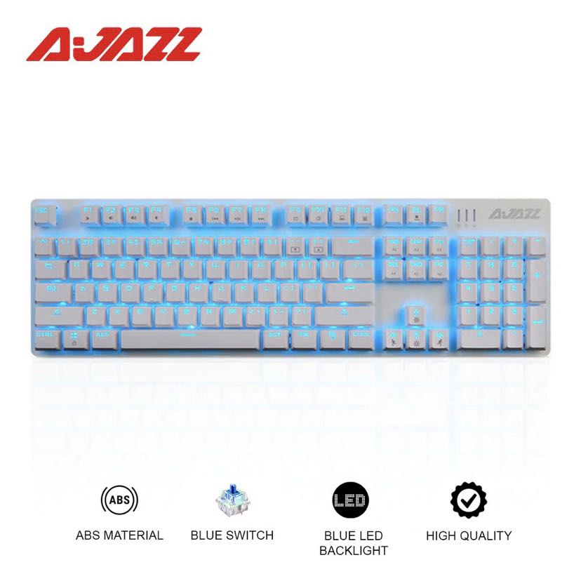 AJAZZ Mechanical Gaming Keyboard with number pad, Computers & Tech ...