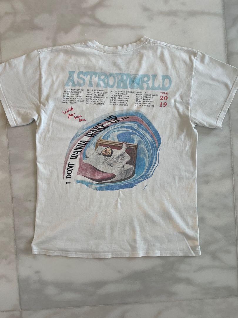 Authentic Astroworld Tour 2019 Merchandise, Men's Fashion, Tops & Sets ...