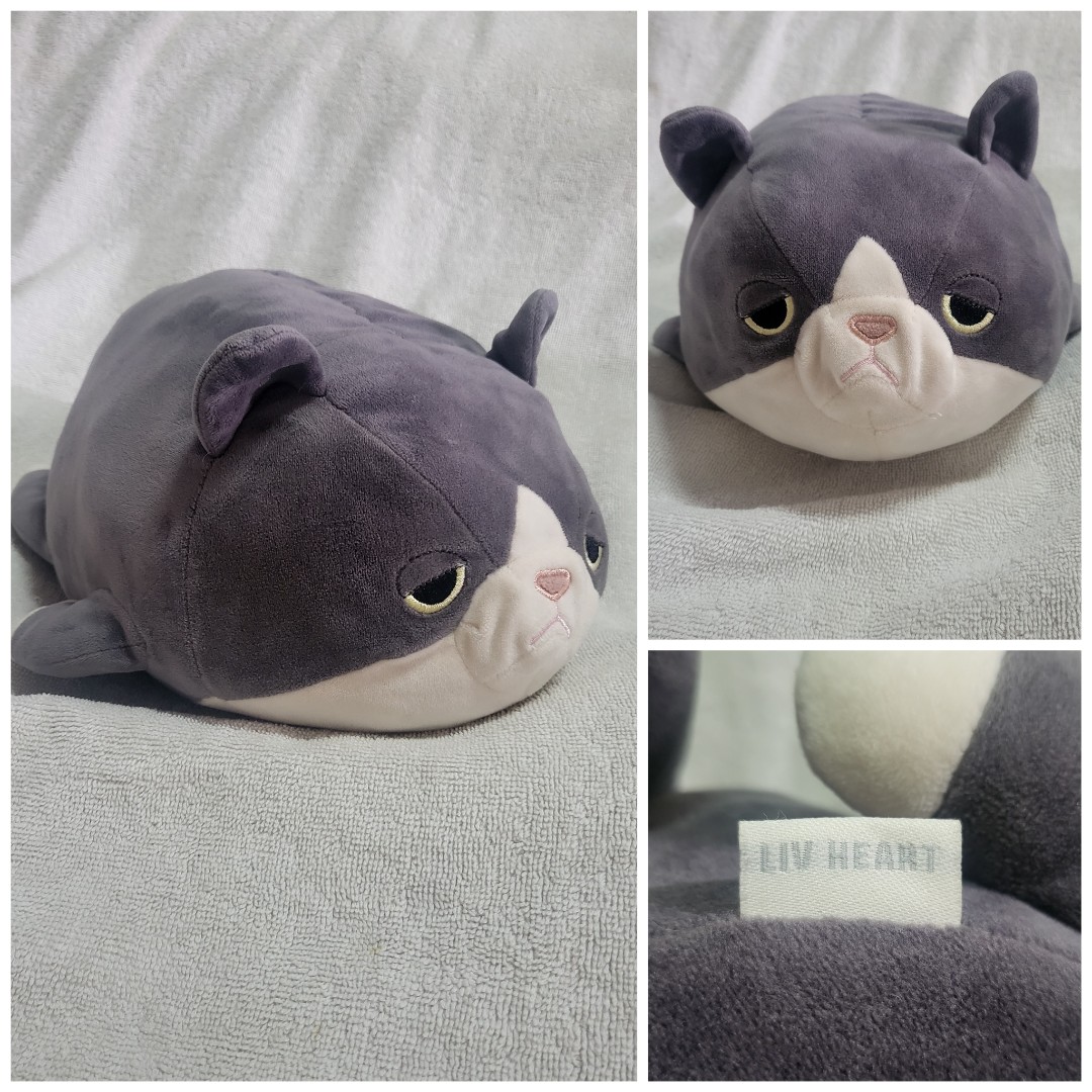 Authentic Liv Heart Hachiware - Neko Nemu Nemu Sleepy Grey White ...