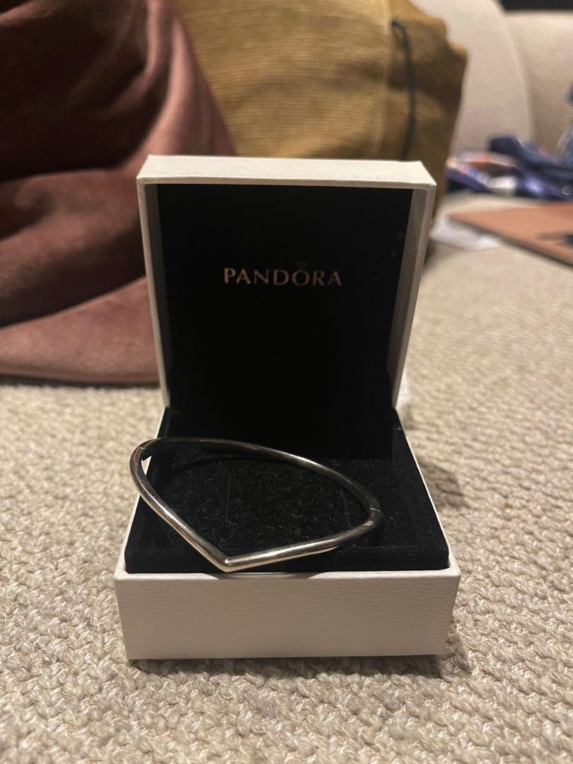 Authentic Pandora Wishbone Bangle, Women's Fashion, Jewelry ...
