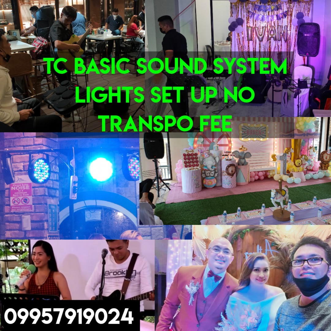 Basic sound system lights set up affordable quality, Audio, Soundbars ...