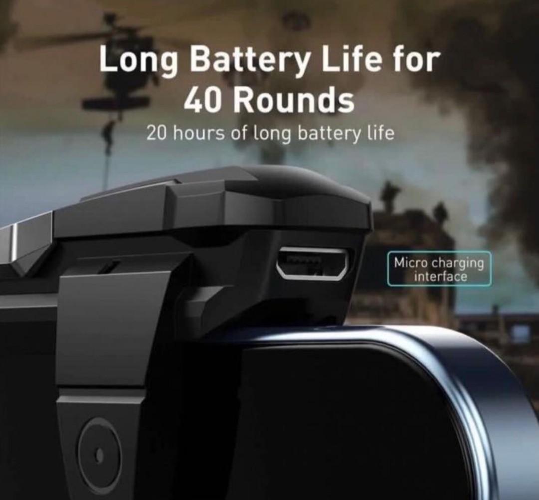 Battery powered gaming triggers [ Codm / PUBG / Fortnite ] Mobile ...