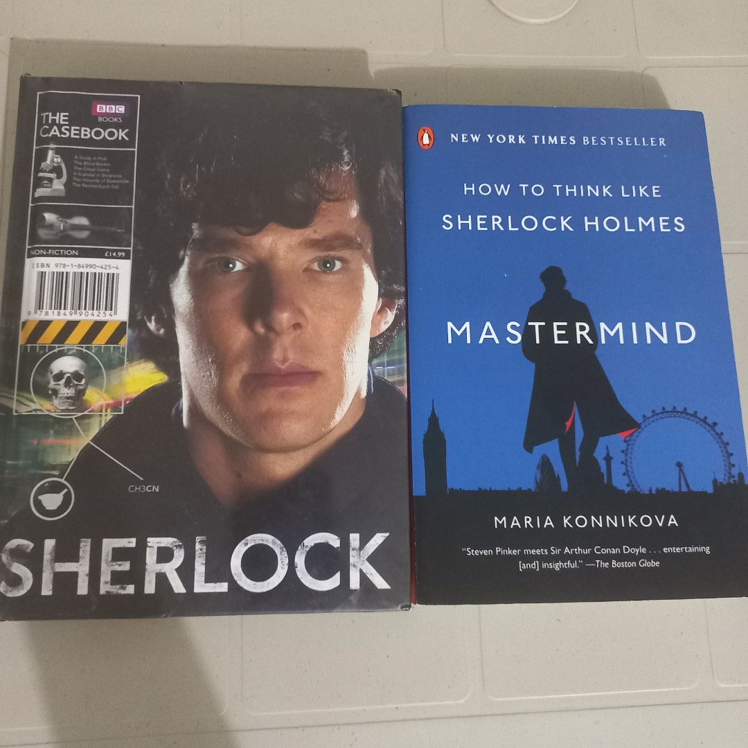 SET - BBC Sherlock book, Hobbies & Toys, Books & Magazines, Fiction & Non-Fiction on Carousell