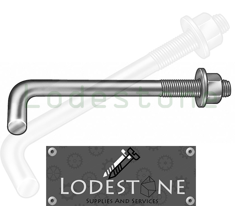 Bended Anchor Bolt L-Shaped, Commercial & Industrial, Construction ...