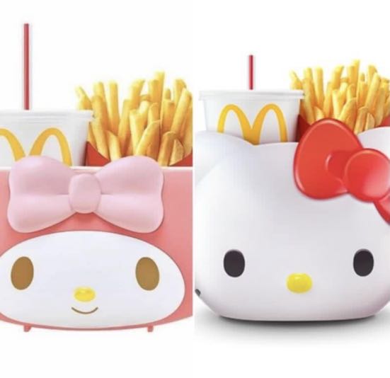 [SOLD] BN My Melody/Hello Kitty Carrier, Furniture & Home Living ...