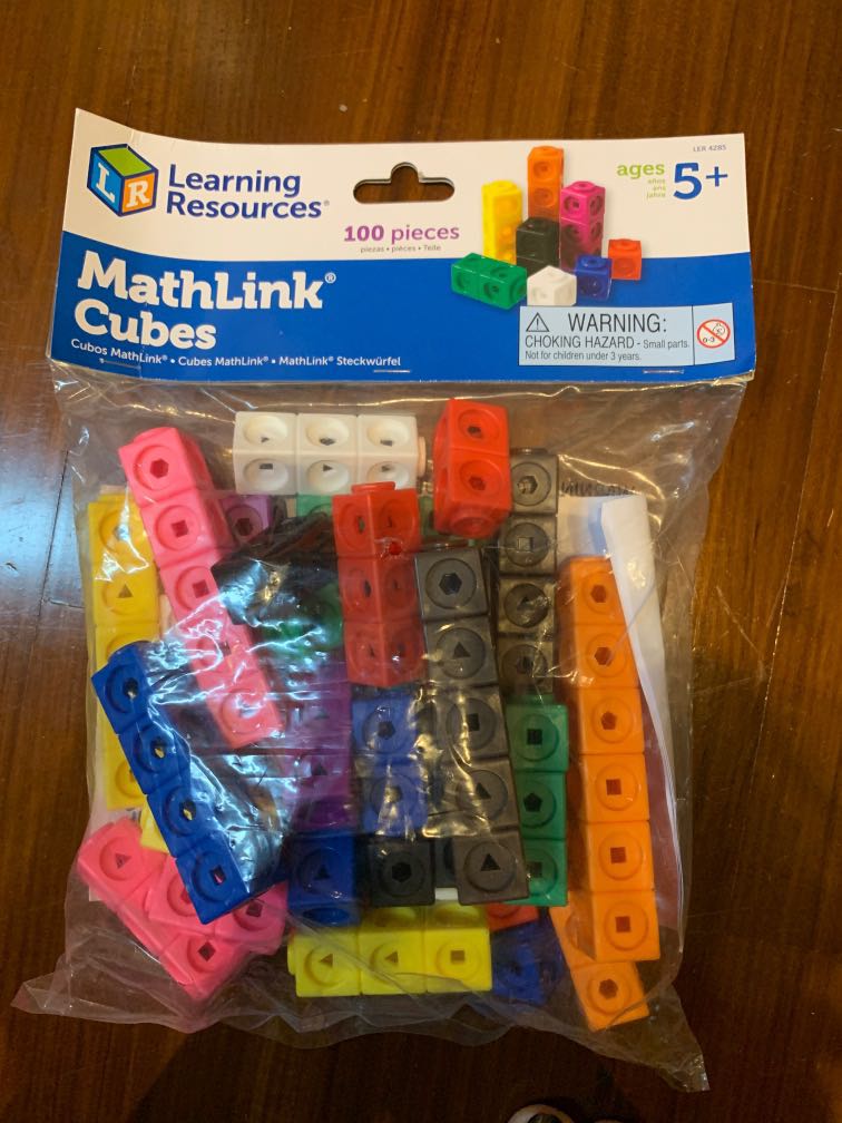 brand New mAthlink cubes 100s, Hobbies & Toys, Toys & Games on Carousell