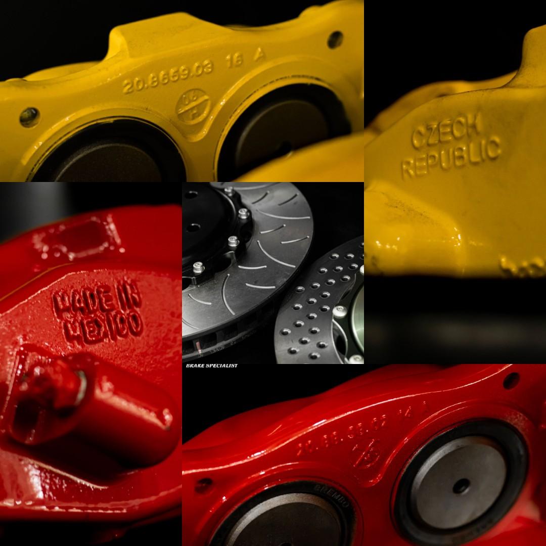 Brembo F50 4 Pot Caliper Brake Kit for ( Volkswagen Golf / Jetta ...