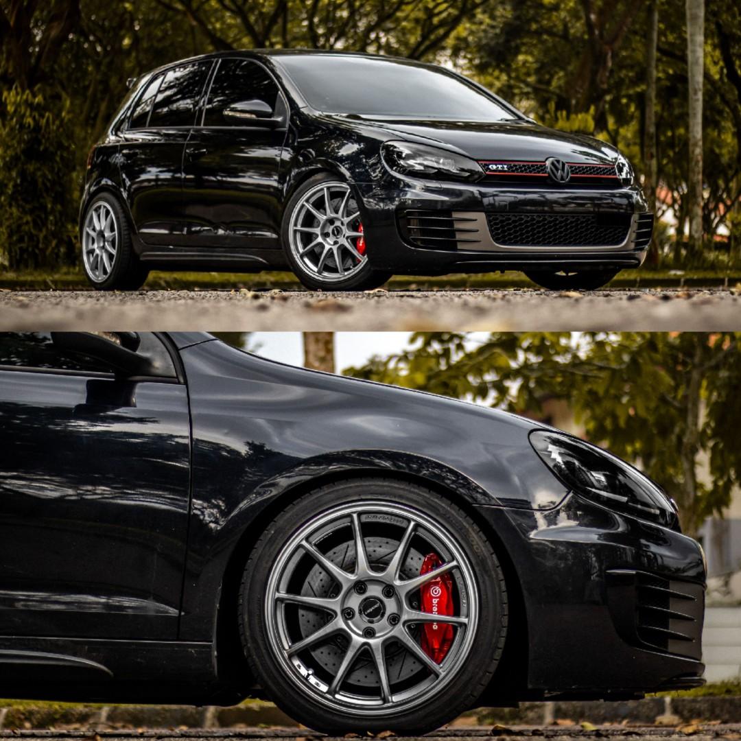 Brembo F50 4 Pot Caliper Brake Kit for ( Volkswagen Golf / Jetta ...