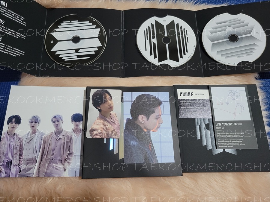 BTS PROOF COMPACT VERSION COMPLETE INCLUSIONS WITH JIMIN RPC AND ...