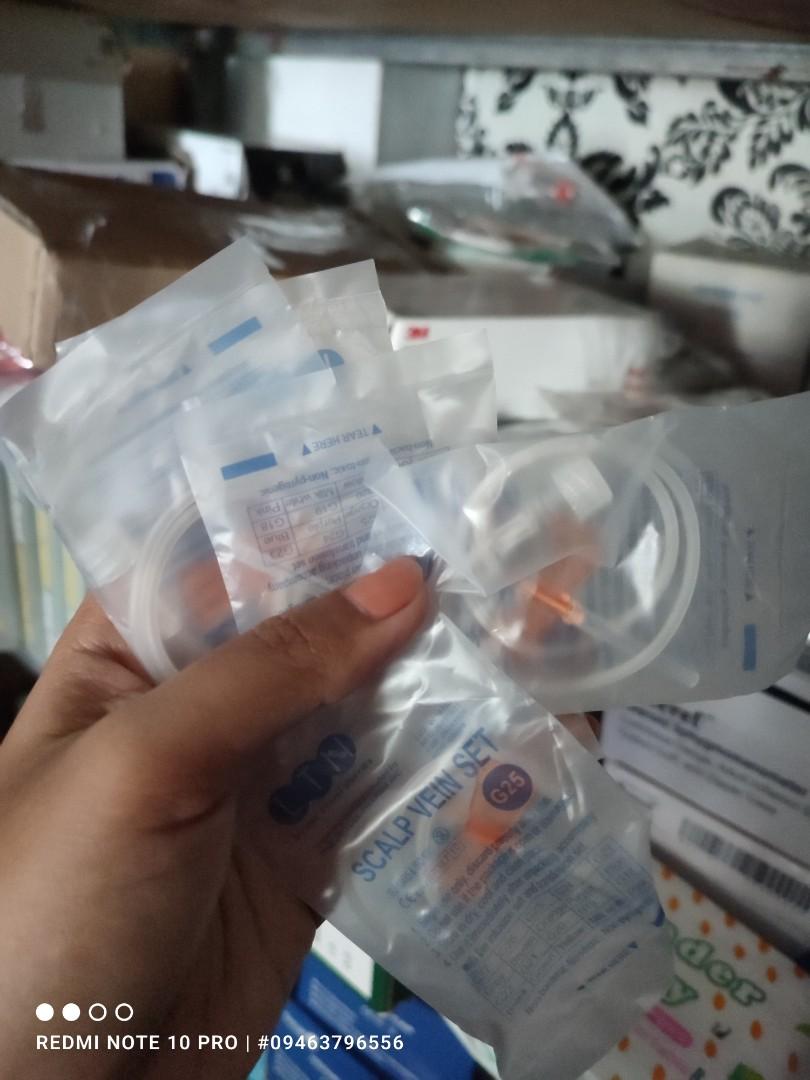 Butterfly Needle G25 (Scalp Vein Set), Health & Nutrition, Medical ...