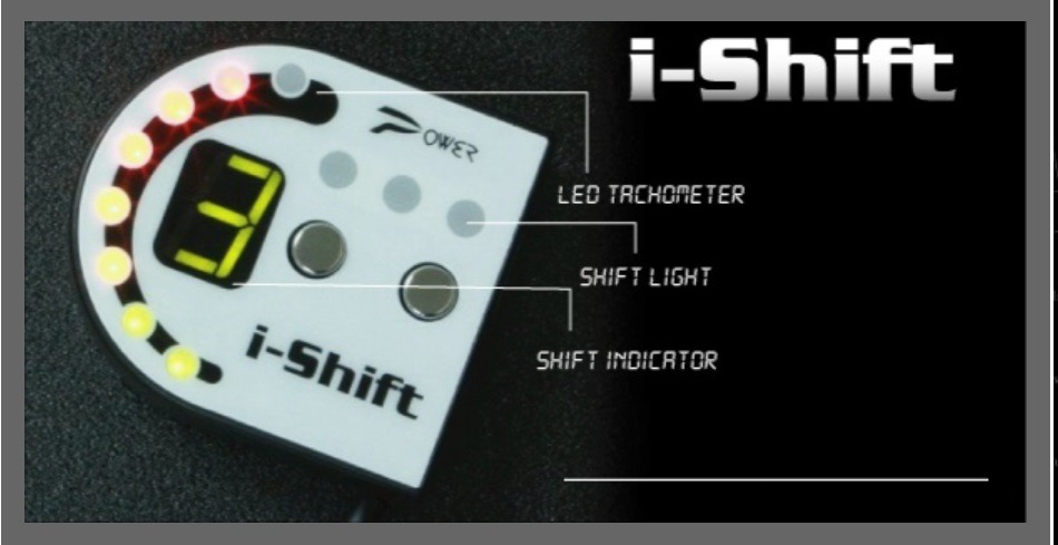 CAR GEAR SHIFT Indicator with shift light for 6MT or AT used from Japan ...