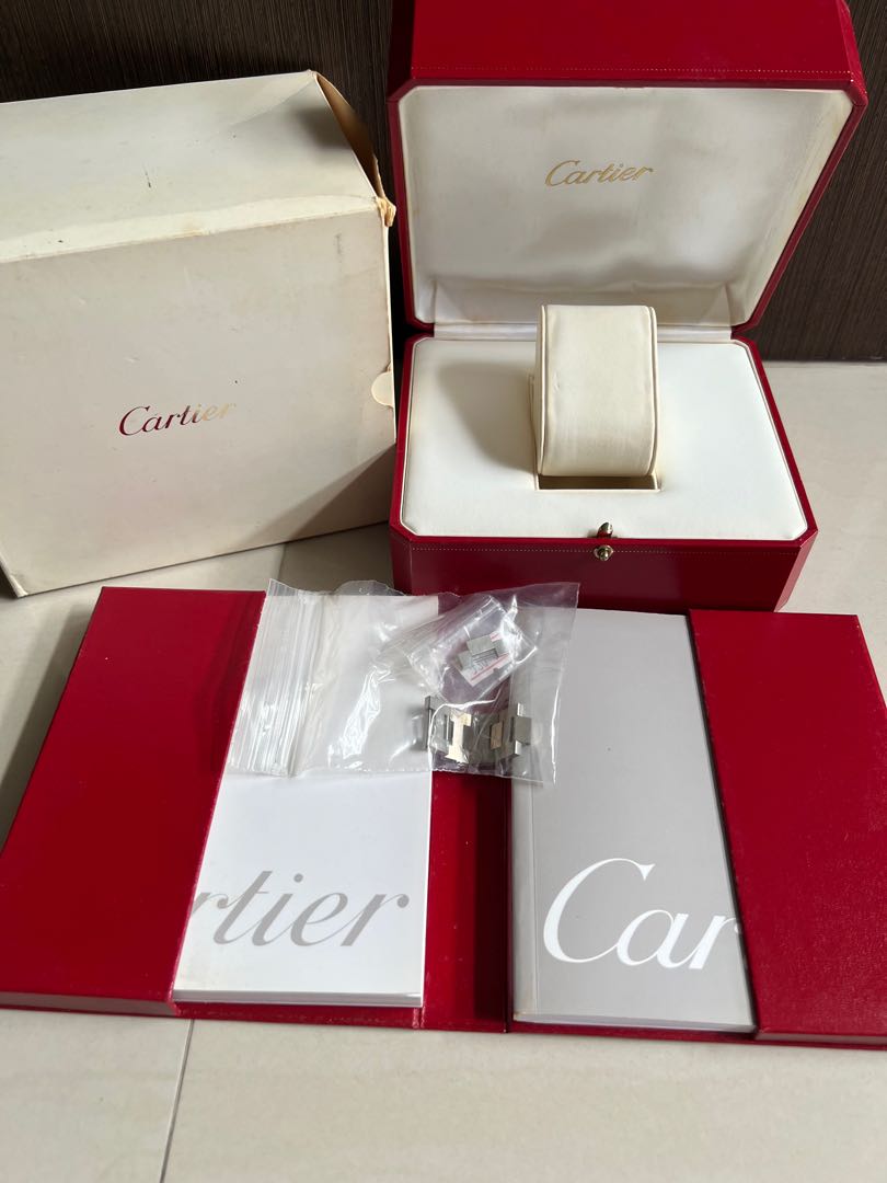 Cartier watch box, Luxury, Watches on Carousell
