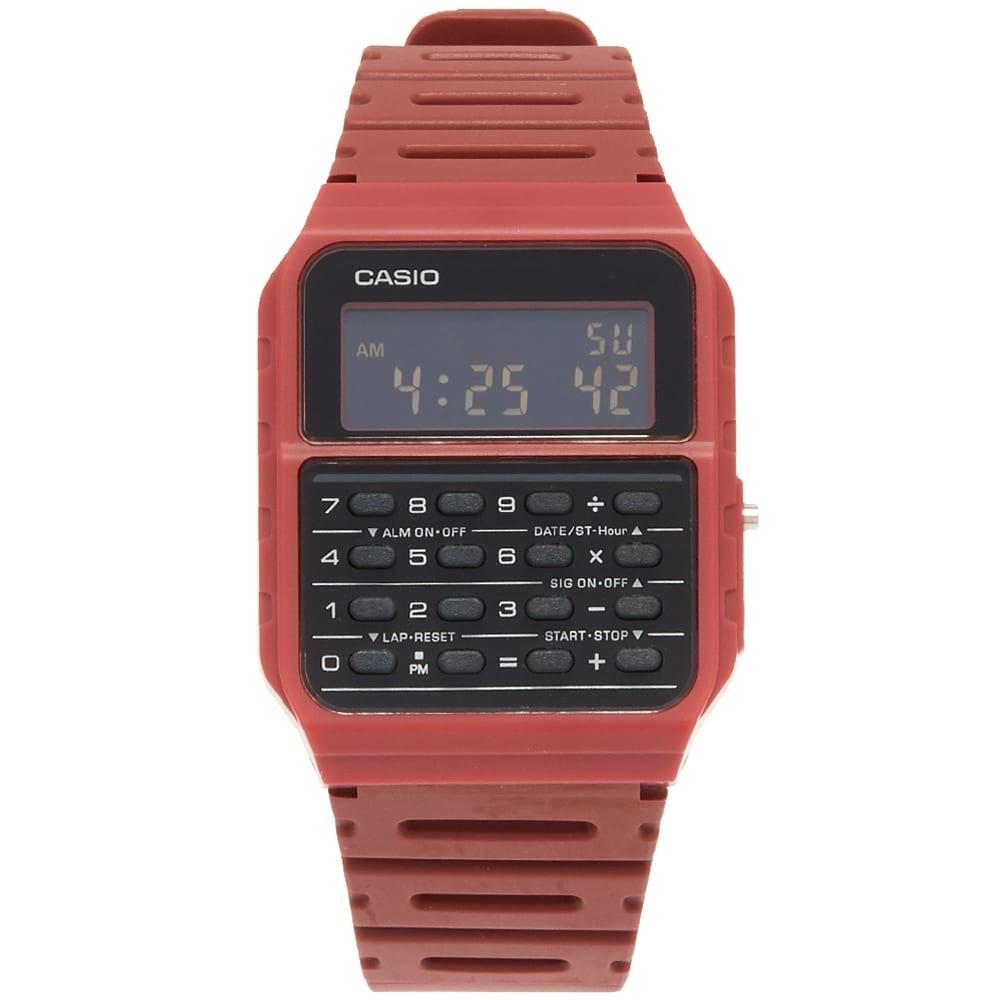 Casio Calculator Watch | Maroon, Mobile Phones & Gadgets, Wearables ...