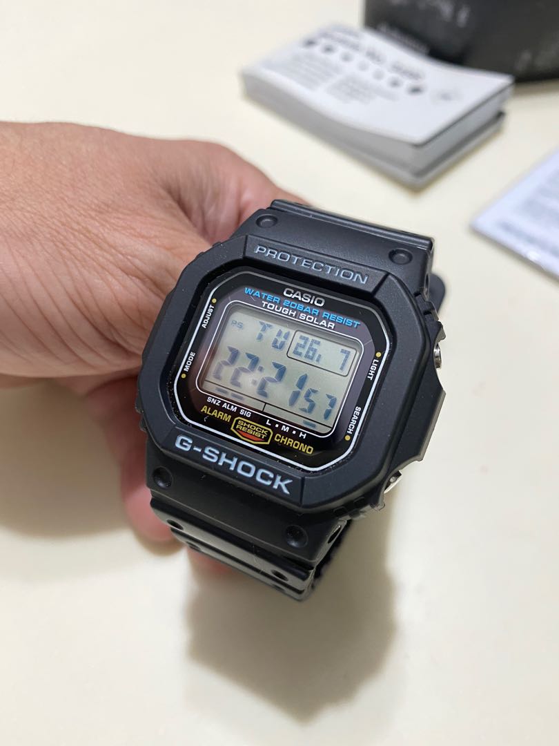 Casio G-Shock G-5600UE (3496) Solar Powered Battery (Do not negotiate ...