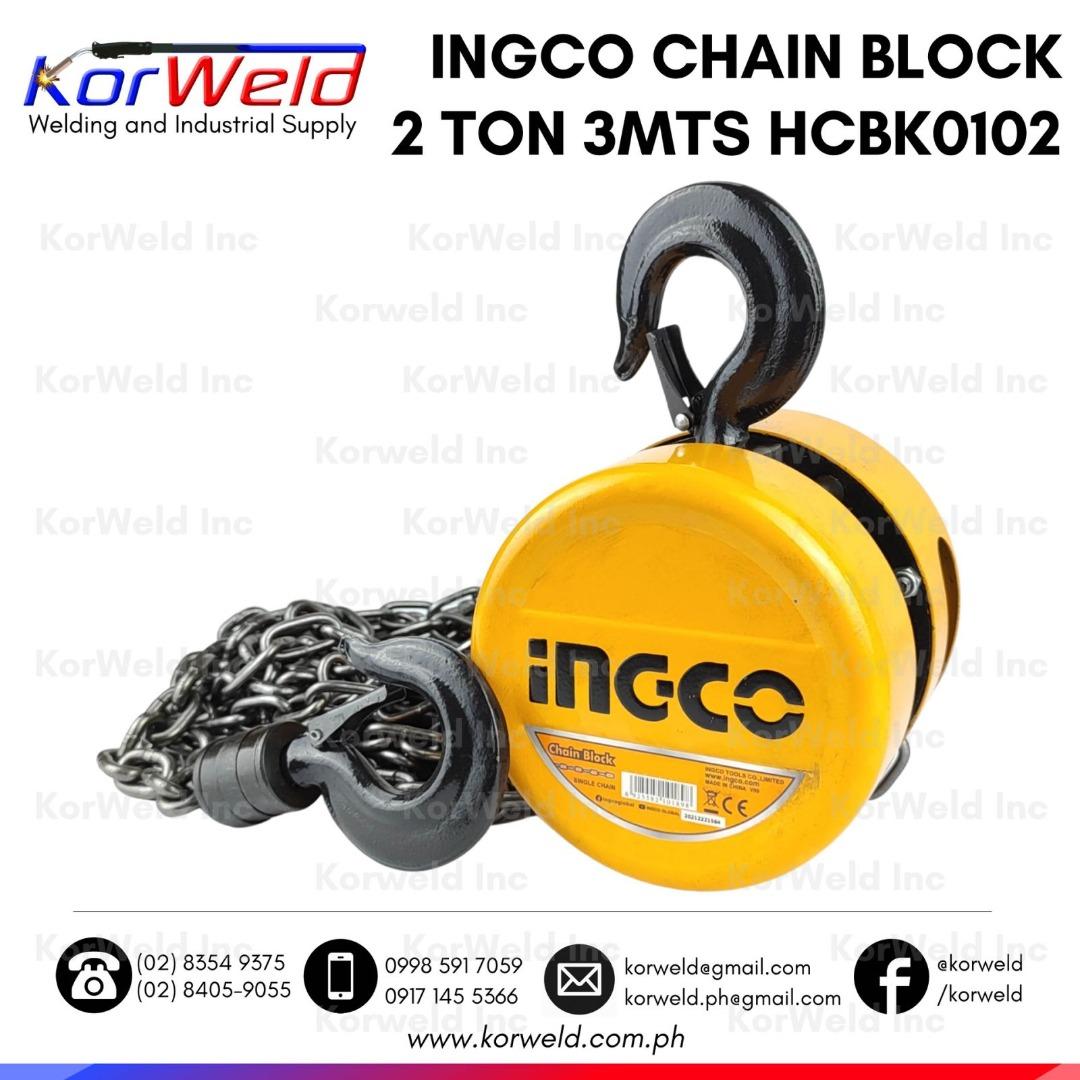 Chain Block 3 Meters Lifting Chain - INGCO, Commercial & Industrial ...