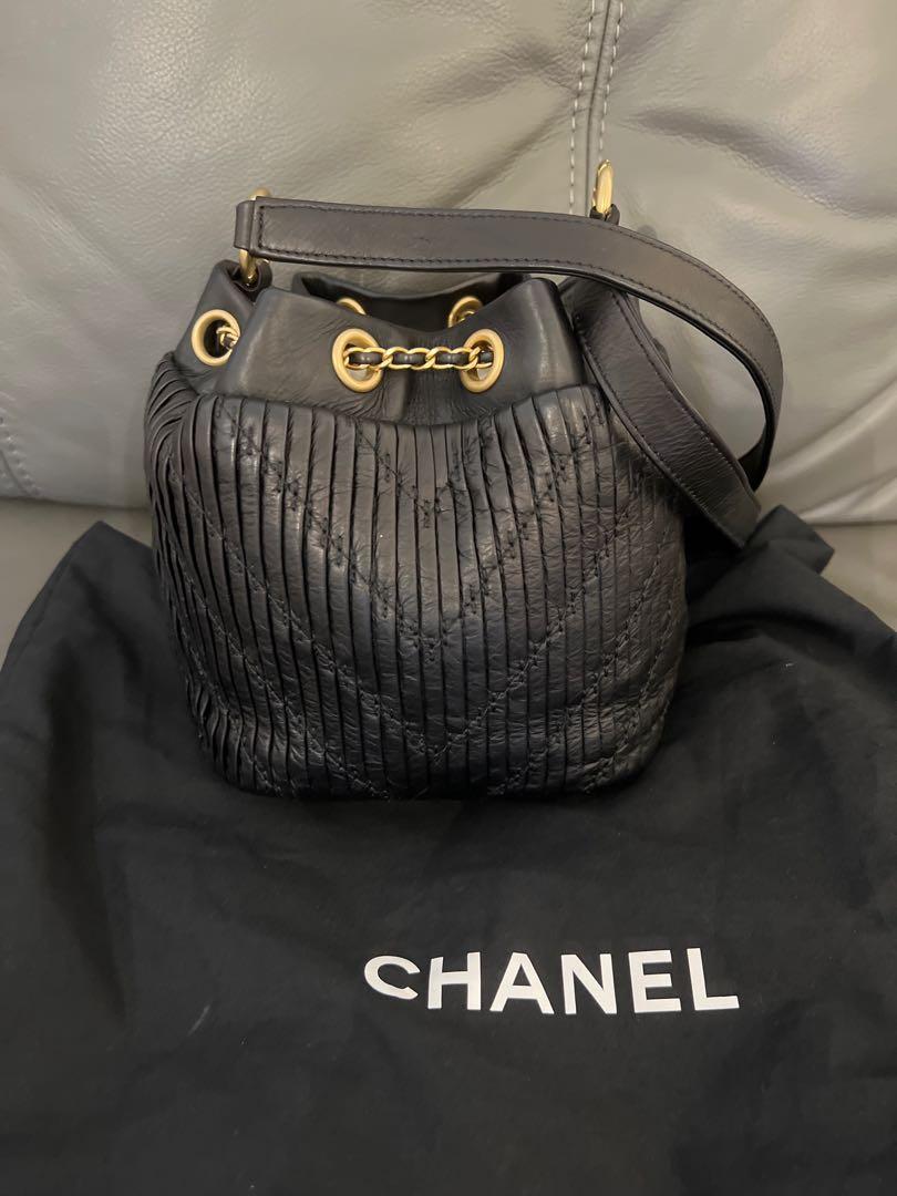 Chanel small bucket bag, Luxury, Bags & Wallets on Carousell