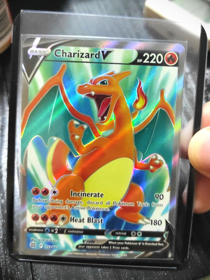 Charizard V Full Art Pokemon Card, Hobbies & Toys, Toys & Games on ...