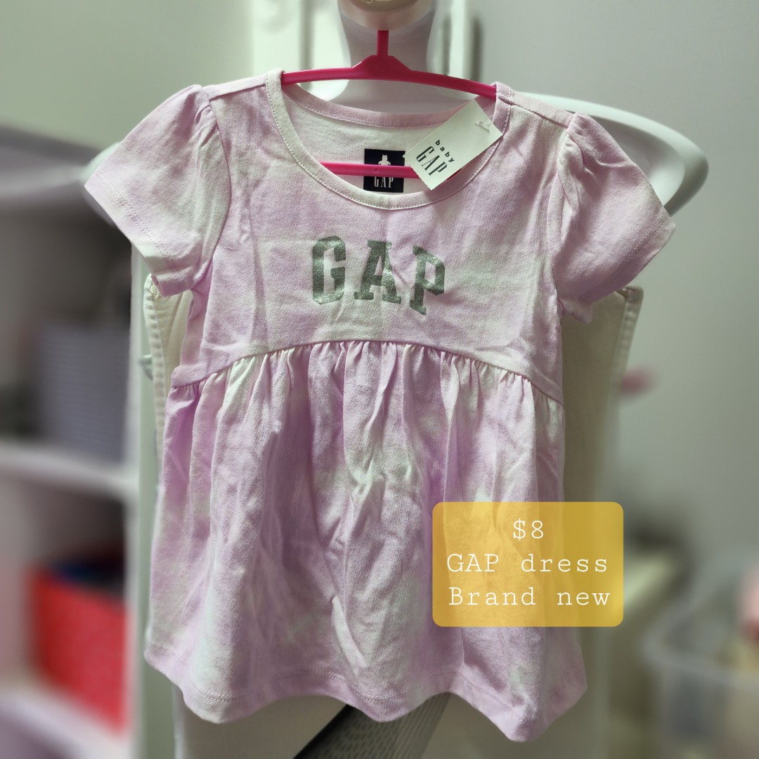 CNY cheong sum uniqlo rainbow red pink Minnie mouse GAP dress, Babies ...