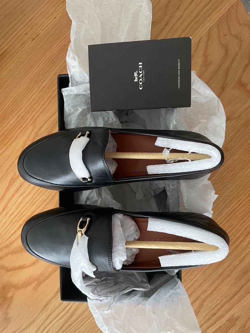 Coach Haley Leather Loafer US 6, Women's Fashion, Footwear, Loafers on ...