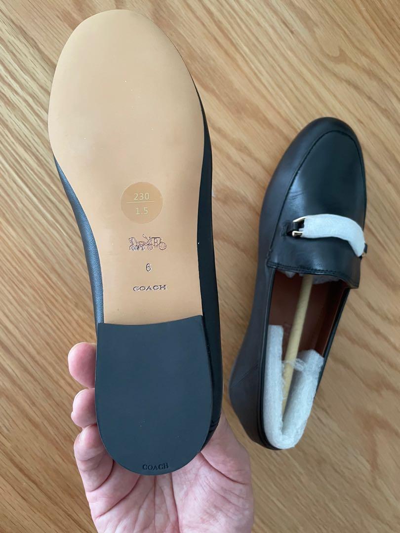 Coach Haley Leather Loafer US 6, Women's Fashion, Footwear, Loafers on ...