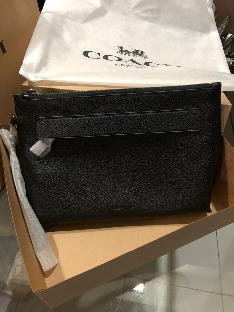 Coach pouch, Men's Fashion, Bags, Belt bags, Clutches and Pouches on ...