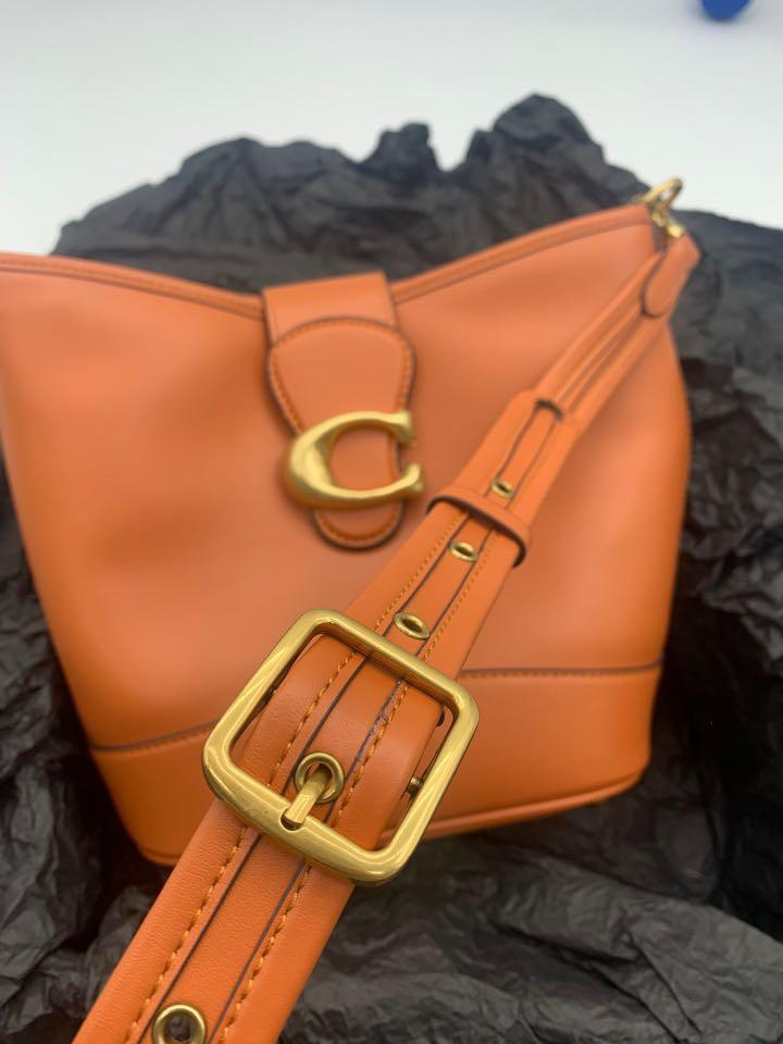 Coach Tali Bucket Crossbody Shoulder Bag in Orange, Women's Fashion ...
